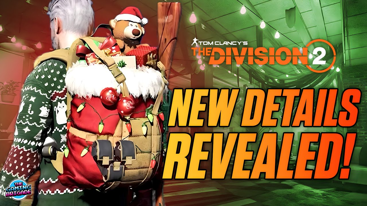 NEW NAMED BACKPACK DETAILS Revealed! The Division 2 - New Grupo Bag ...