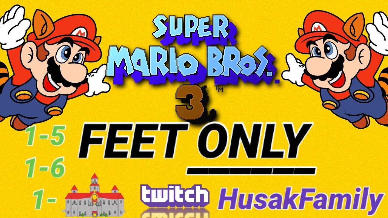 Super Mario Bros 3 | Using My Feet Only | #4 - YouTube