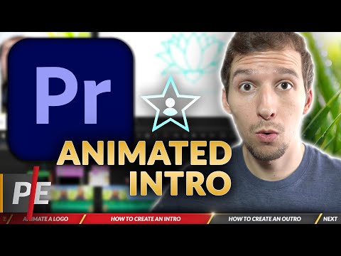How to Animate a Logo Intro & Outro in Premiere Pro (Adobe Premiere Pro CC 2020)