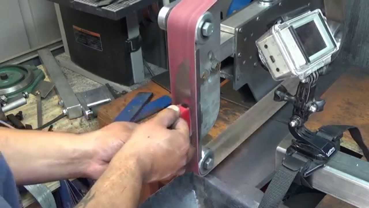 How to make a knife Part 4. Surfacing and scribing center lines - YouTube