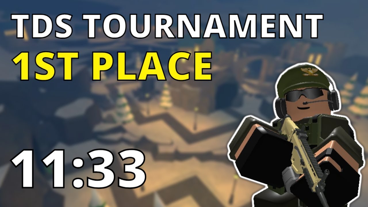TDS ACTIVITY FIRST PLACE WIN / Roblox TDS - YouTube