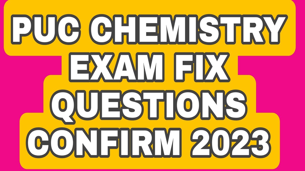 Chemistry Fix Questions PUC 2nd Year Chemistry Most Expected 2023 chemistry-fix-questions-puc-2nd-year-chemistry-most-expected-2023
