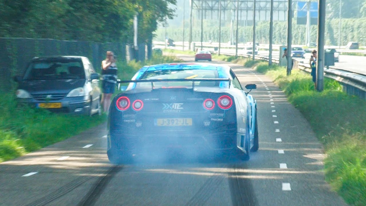 Supercars Accelerating! 800HP GTR, R8 V10 Quicksilver, M5 F90, BRABUS ...