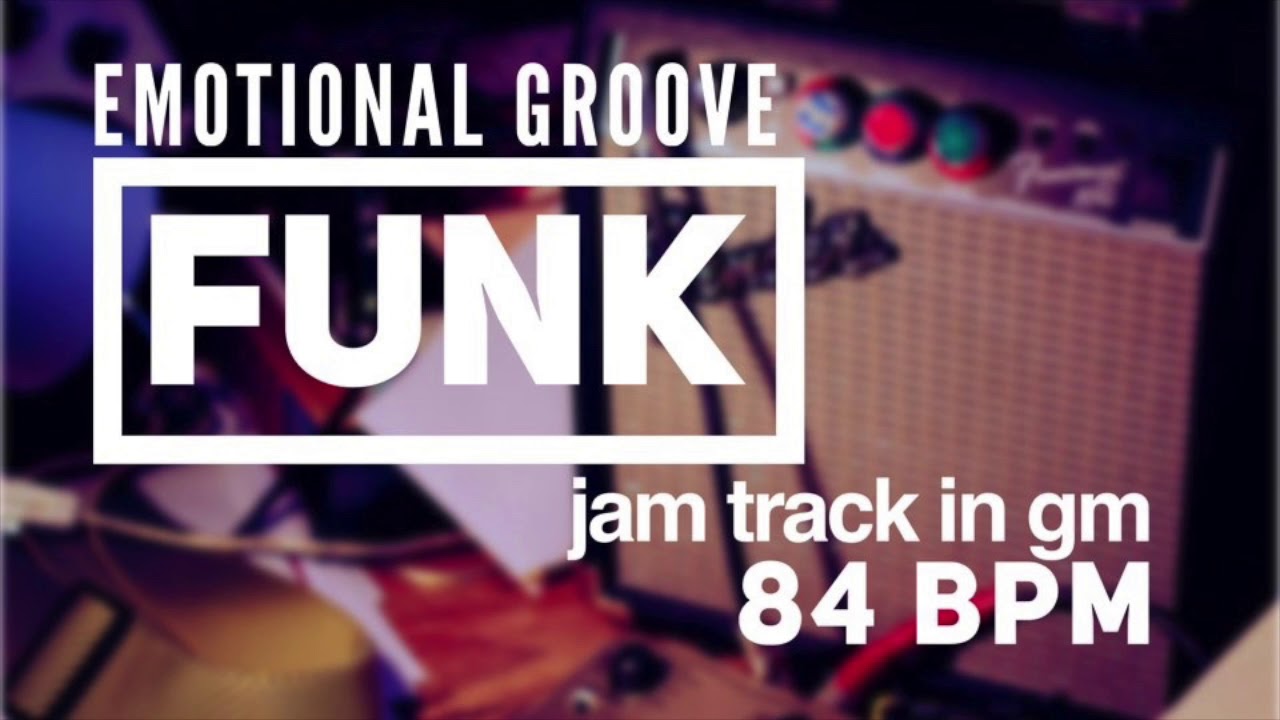 Emotional groove Funk backing track in Gm 84BPM - YouTube