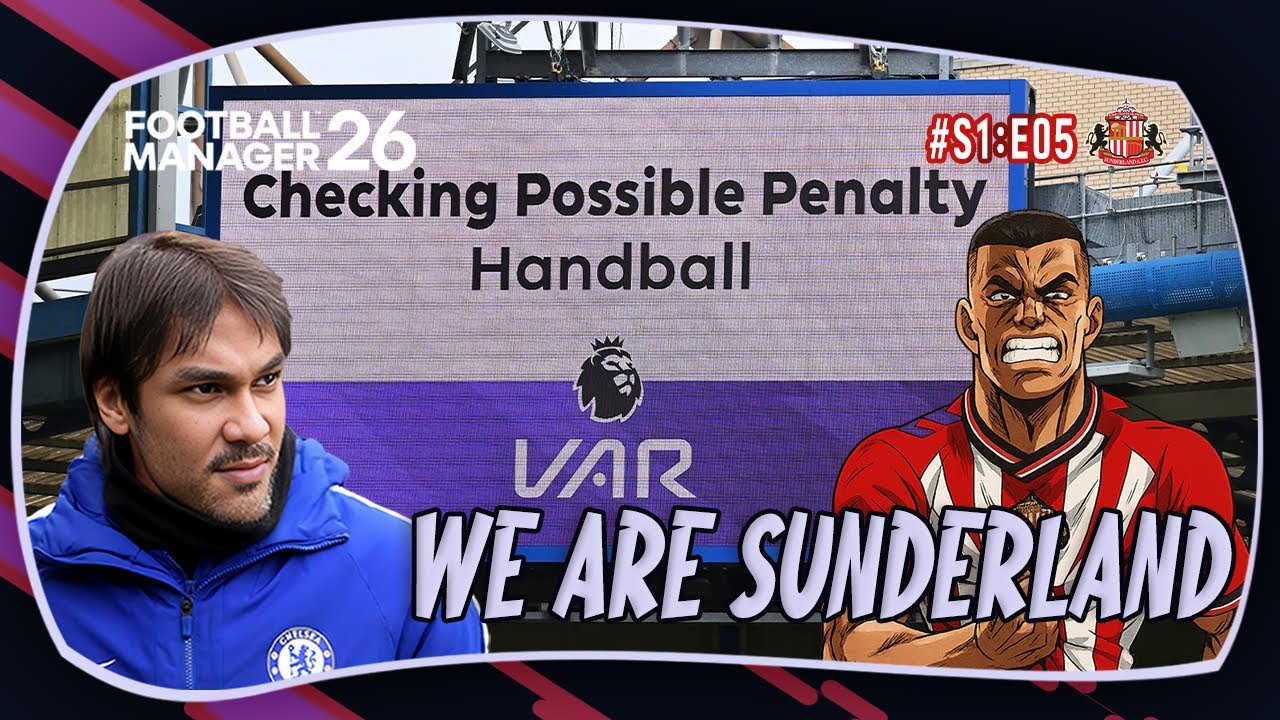 MENUJU PERTENGAHAN MUSIM SUNDERLAND - Football Manager 26 (S1:E5) - YouTube