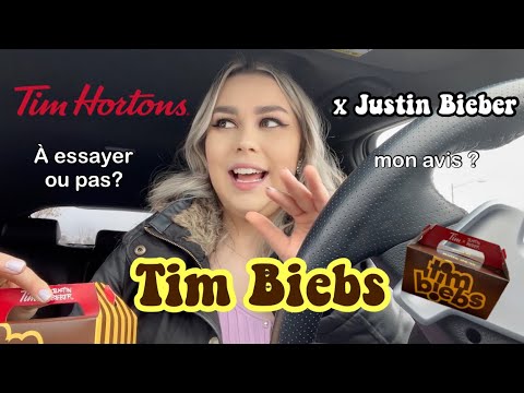 TIM BIEBS: Tim Hortons x Justin Bieber | Mon avis sur les 3 nouvelles ...