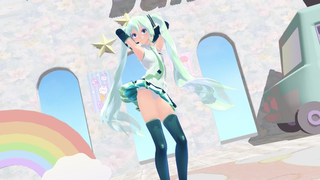 [MMD] Hip Sway TikTok Dance [Sweet v3 Miku] - YouTube
