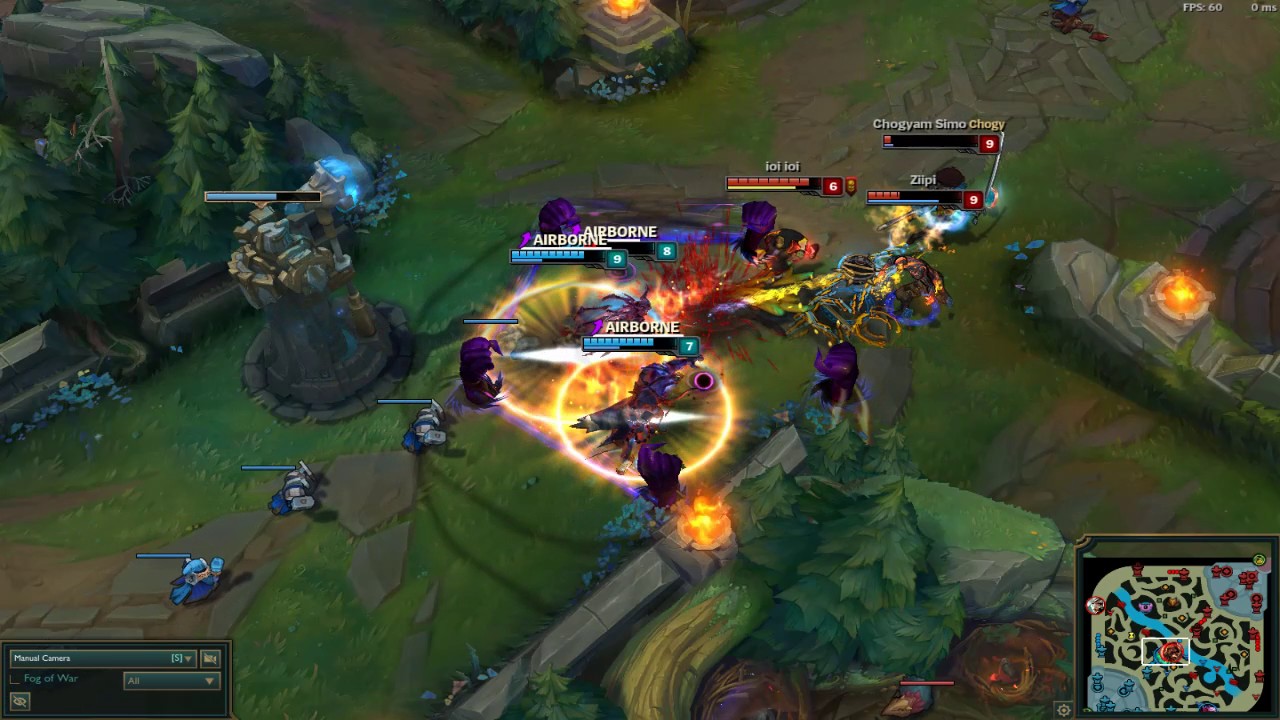 League of Legends Lee Brand Combo Kick 2017 June - YouTube