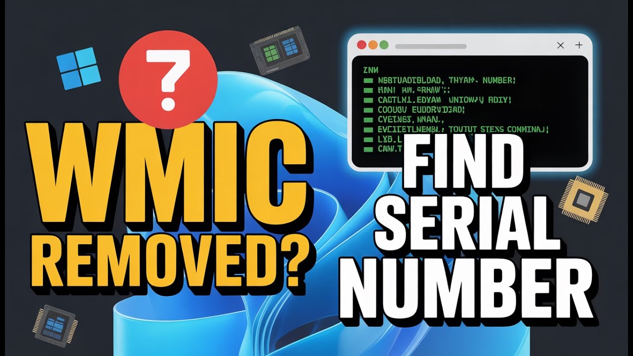 Windows 11 NEW Trick: Check RAM, CPU & Motherboard Serial Number Easily ...
