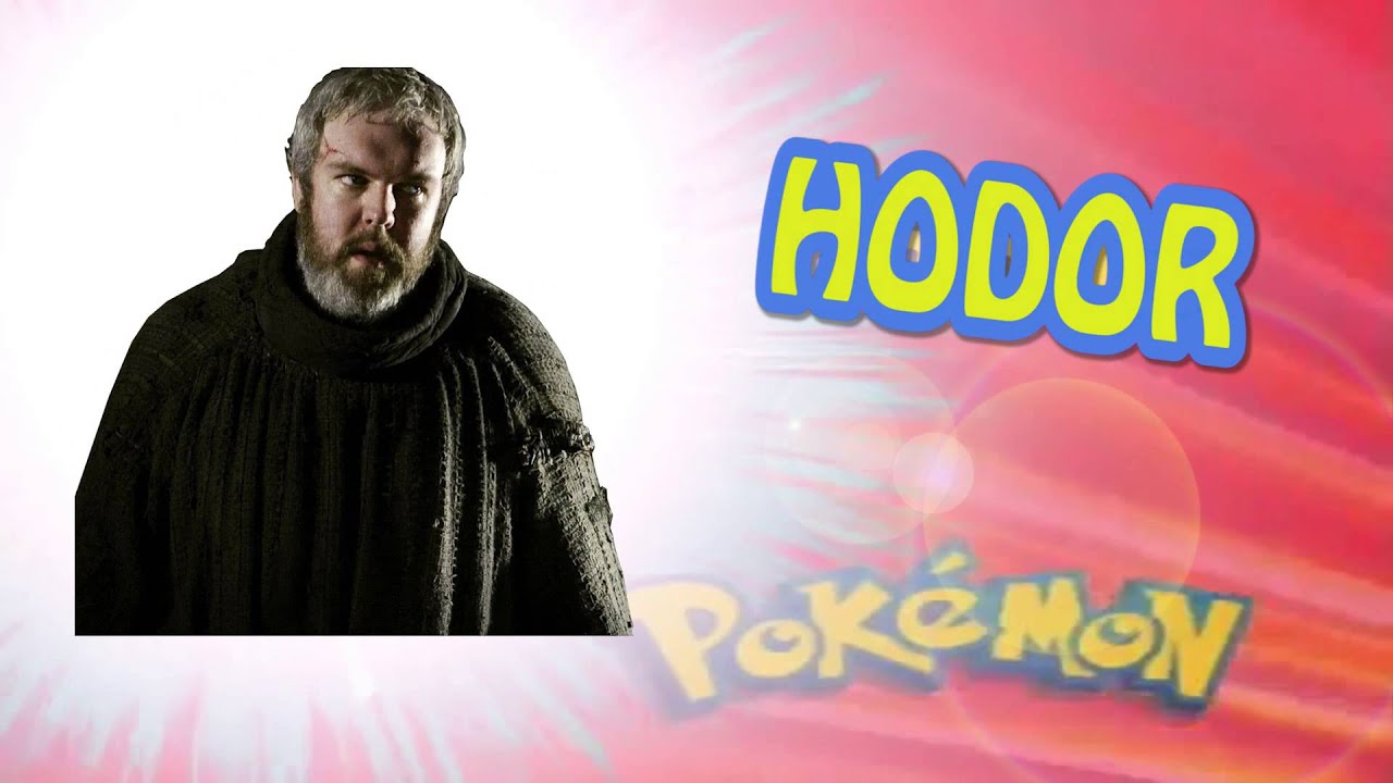 Who's that pokemon??? - HODOR! [HD] - YouTube
