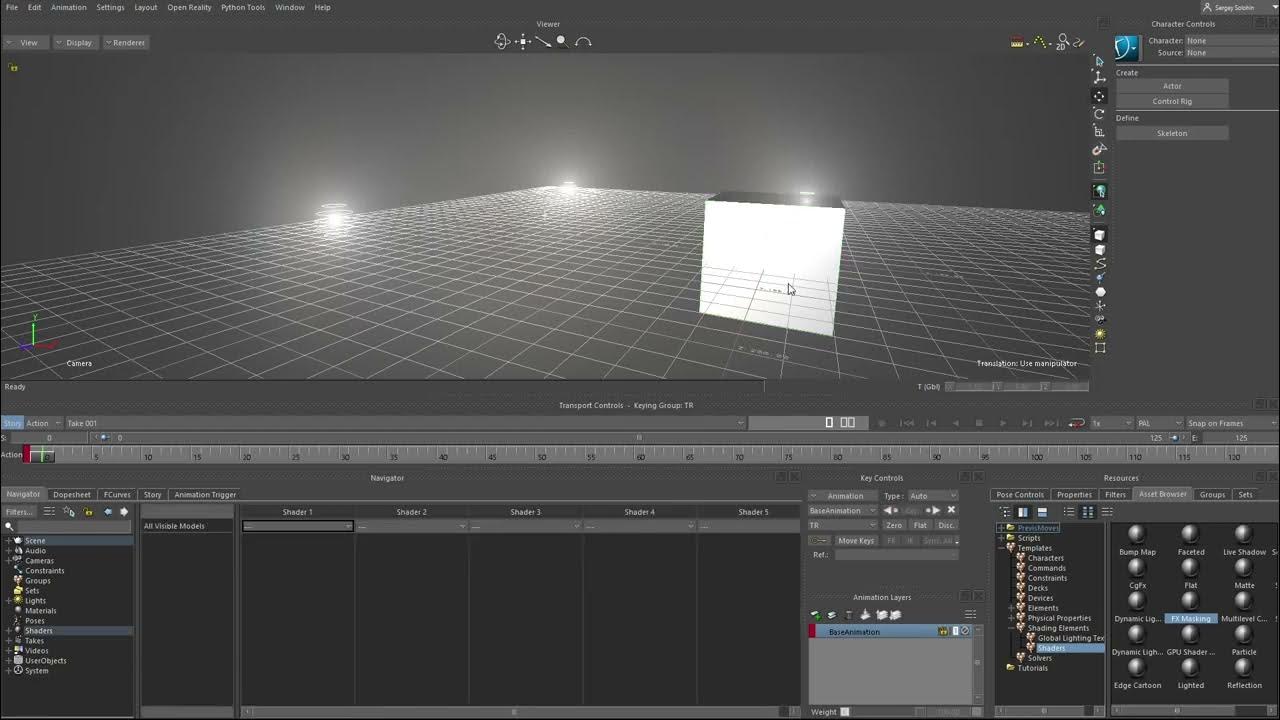 Concept of masks in OpenMoBu post processing - YouTube