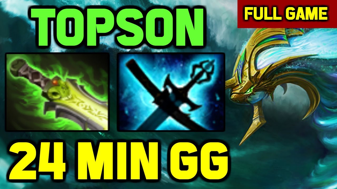 TOPSON Mid Morphling FULL MAGE DMG Build with Yasha & Kaya - YouTube