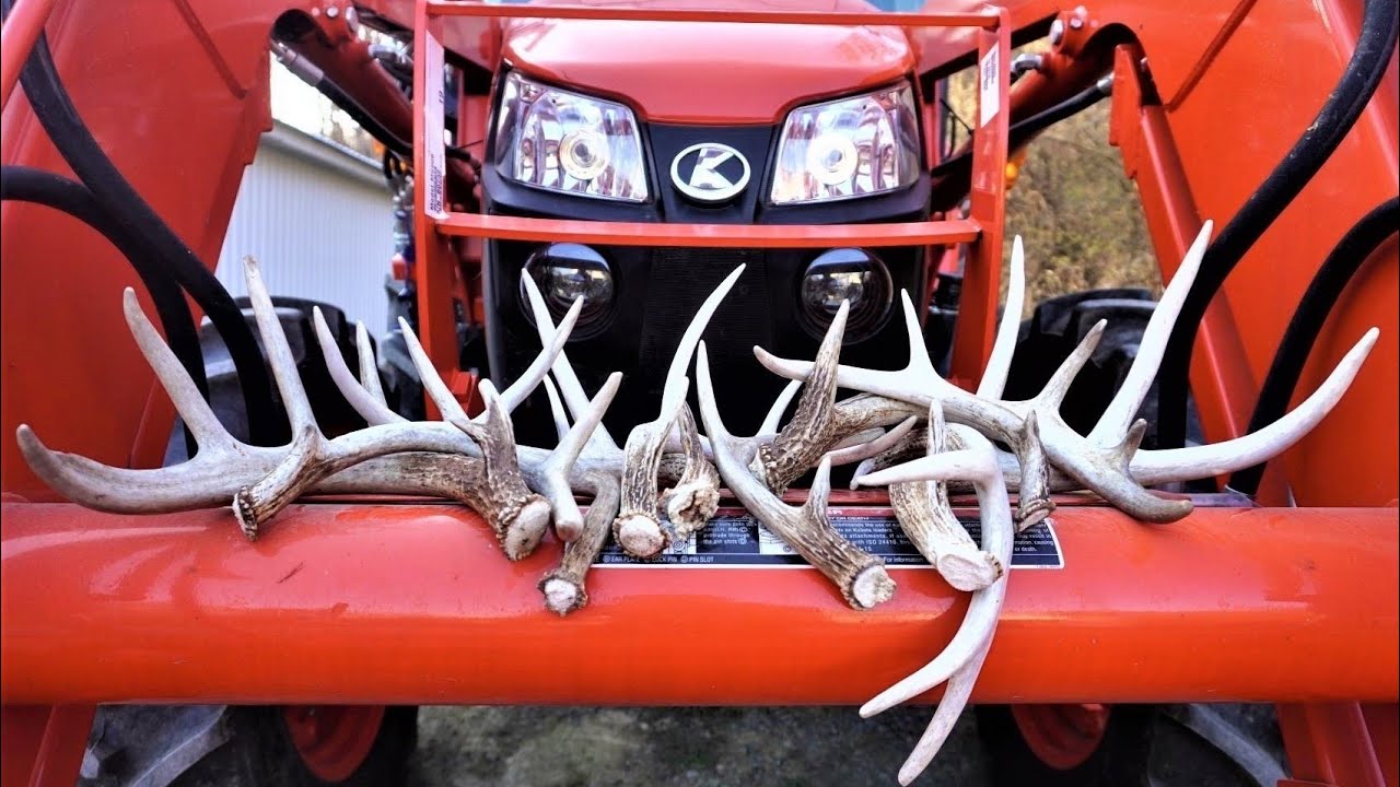 Shed Hunting PA 2021 - Food Plot full of Rocks! - YouTube
