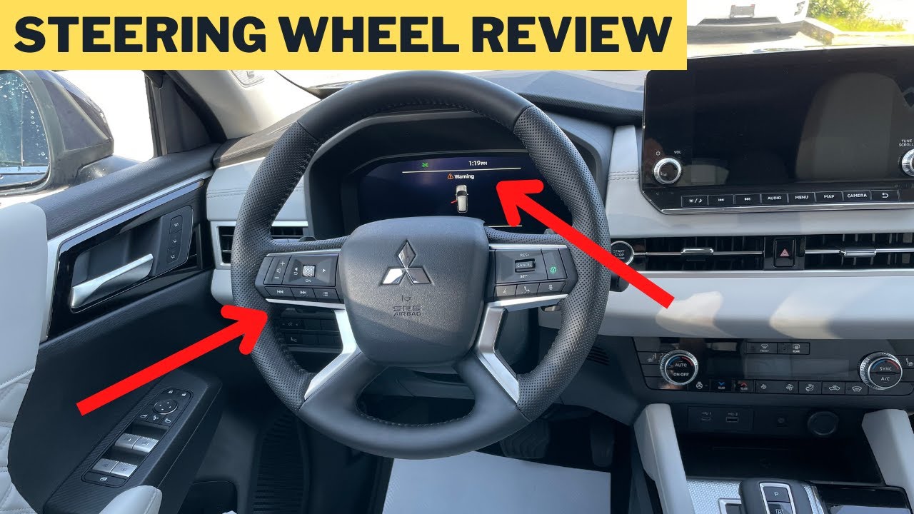 Outlander 2022 - steering wheel review! - YouTube