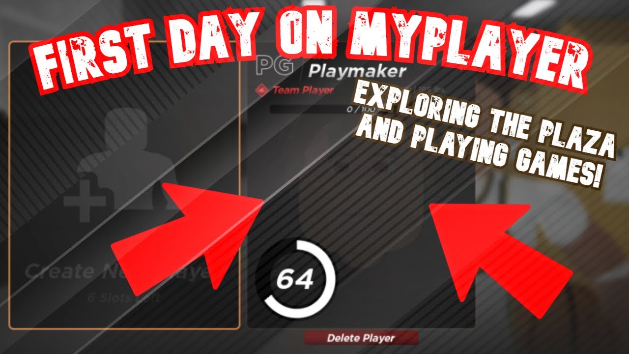 FIRST DAY ON MYPLAYER IN RBW4 | EXPLORING THE PLAZA, NEW ANIMATIONS AND ...