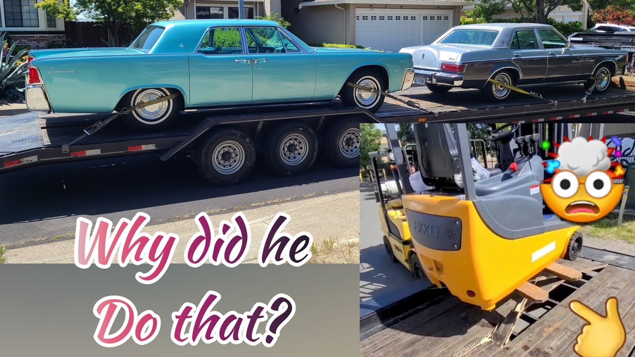 Forklift driver breaks my deck, show Lincoln's for a DC, Cali only run ...