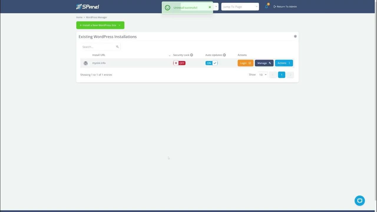 How to Clone or Stage a WordPress Installation in SPanel - YouTube