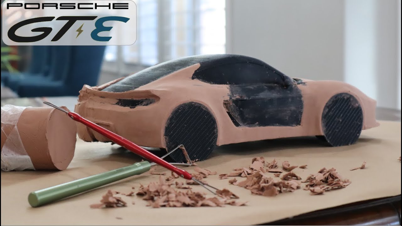 Sculpting the Future: Porsche Electric Supercar in Clay - Oddly ...