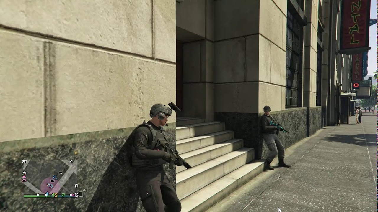 GTA 5 Xbox RP | Bank Robbery | LACRP #1 - YouTube