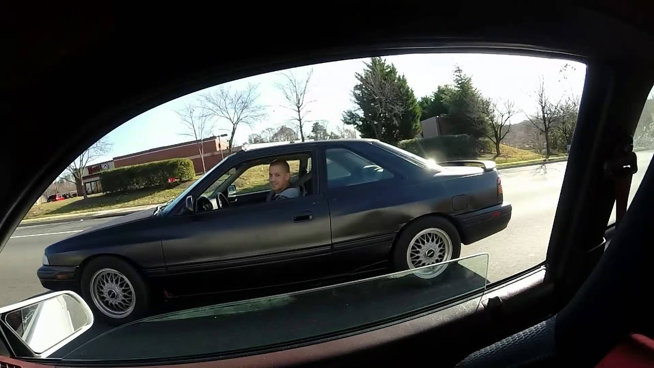 JUSTIN mx6 GT VS PHIL Probe GT - YouTube