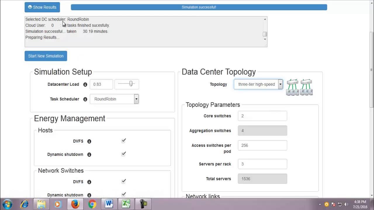 Green cloud simulator tutorial - YouTube