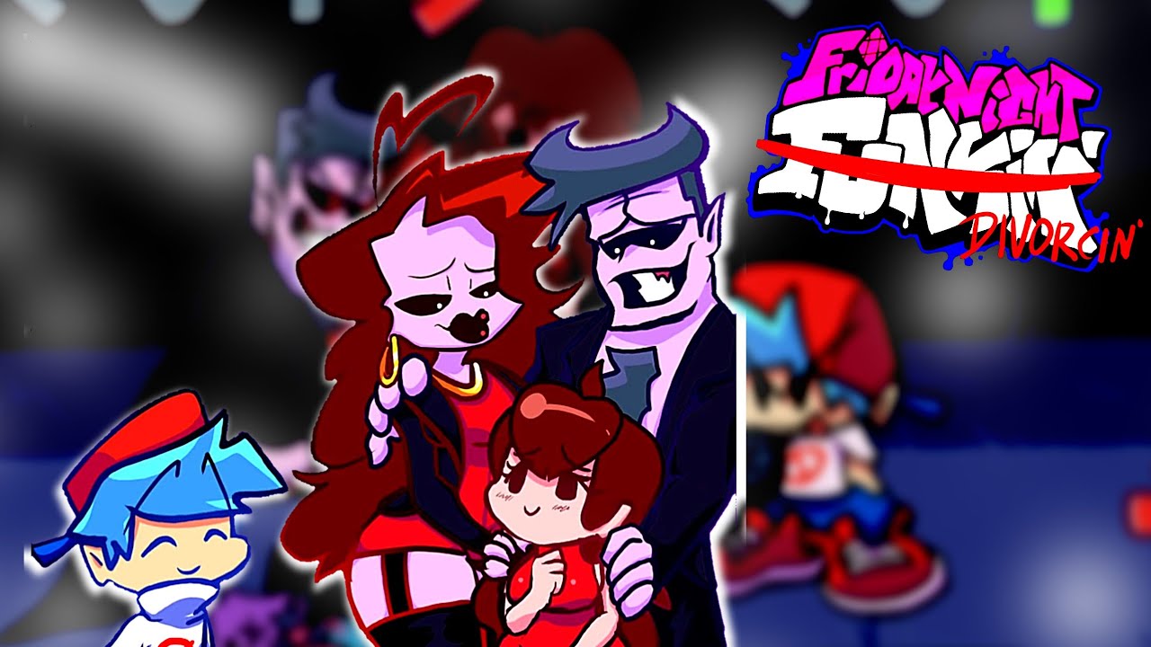 A beautiful ending 😭💖. Week 2 Complete (Hard Mode). FNF (Divorce Mod ...