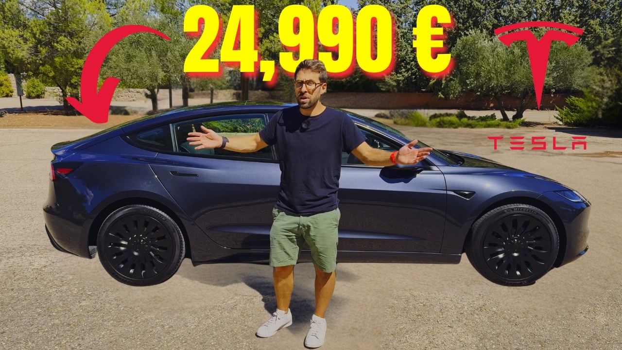 TESLA MODEL 3 por 24,990 Euros? Model Y 0,99% Financiación? TESLA SE HA ...