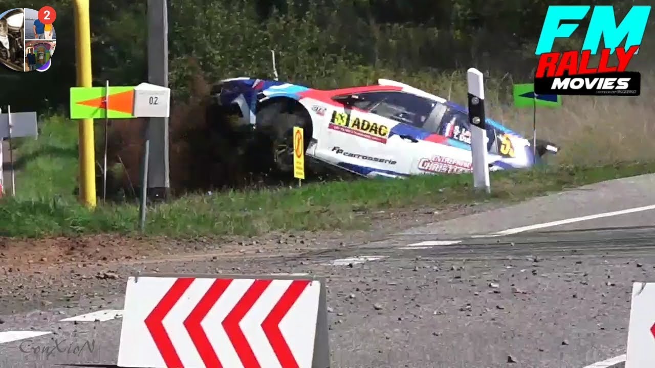 ADAC Deutschland rallye 2019 | FLASH | Crash Lefebvre - YouTube