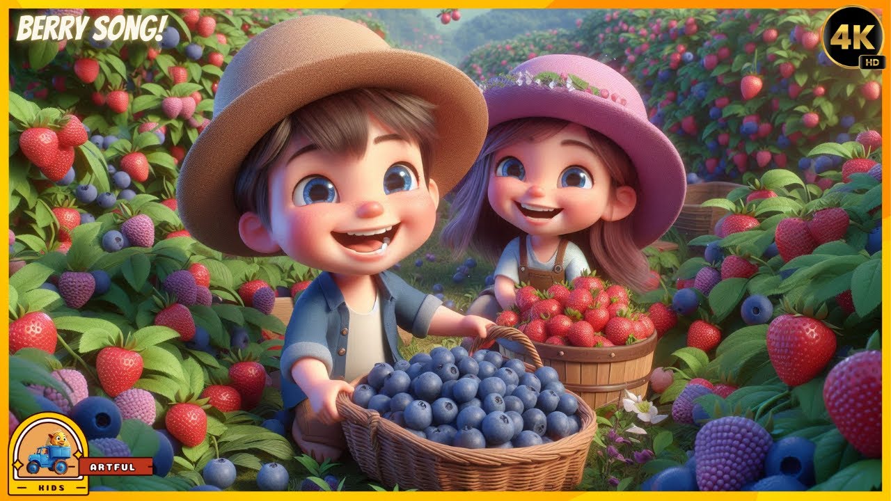 Berry Harvesting Song For Kids | Artful Animations - YouTube