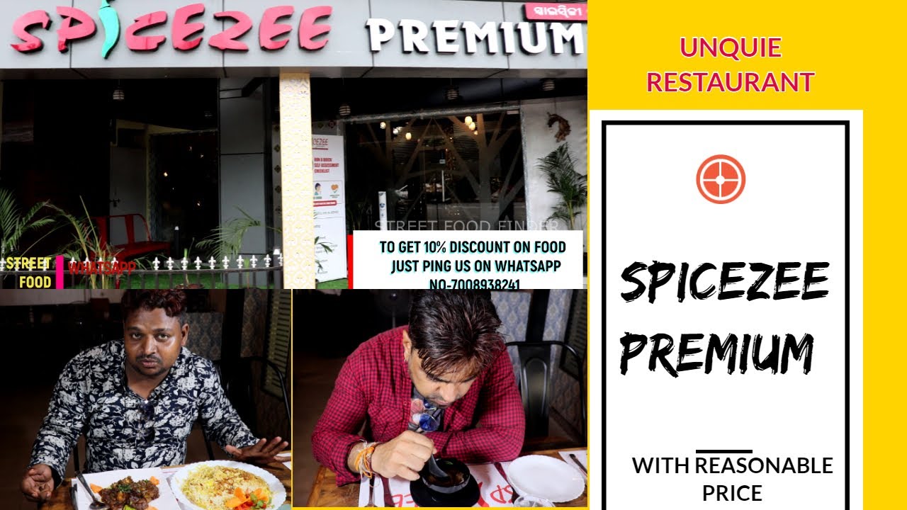 SPICEZEE PREMIUM | AN UNIQUE RESTAURANT | REASONABLE PRICE - YouTube
