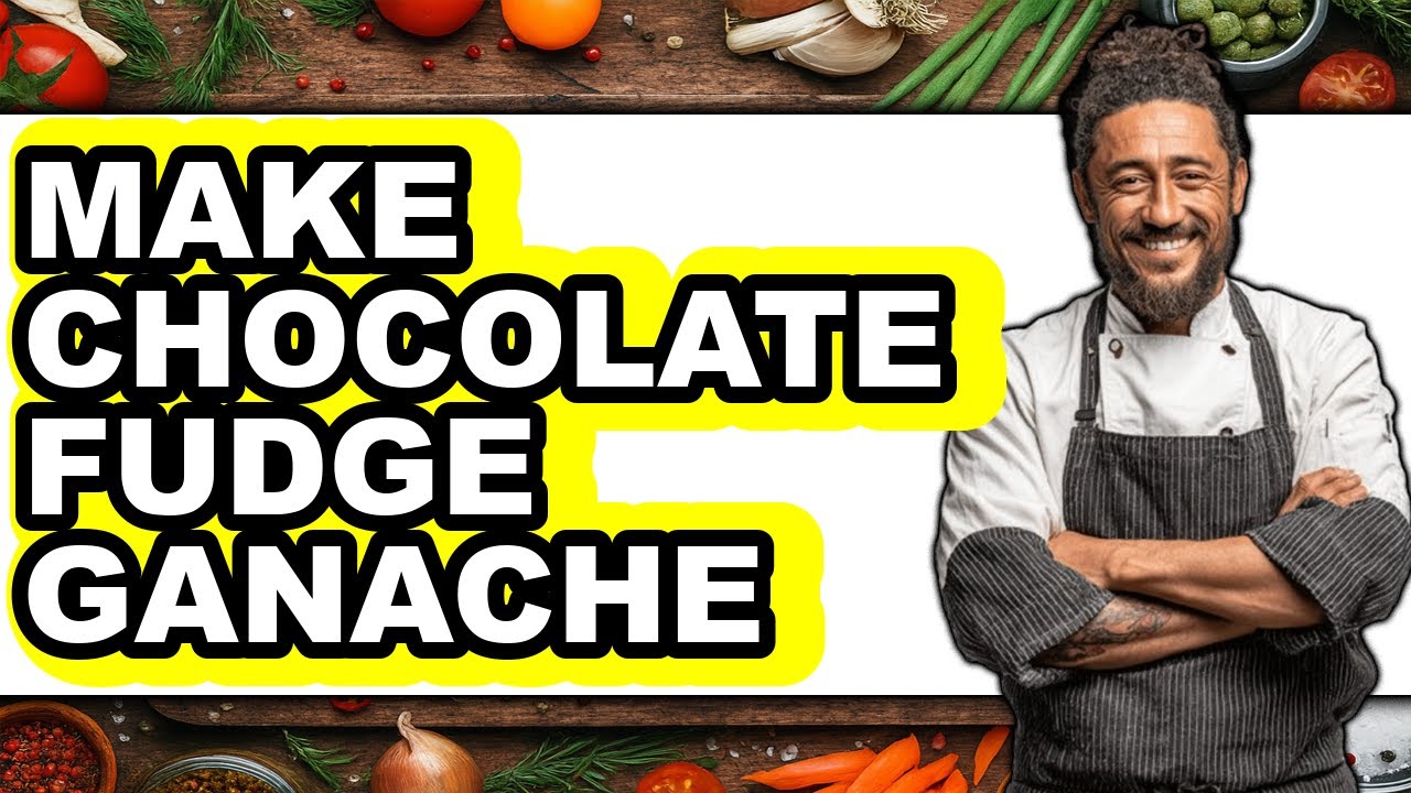 How To Make Chocolate Fudge Ganache - Easy Guide - YouTube