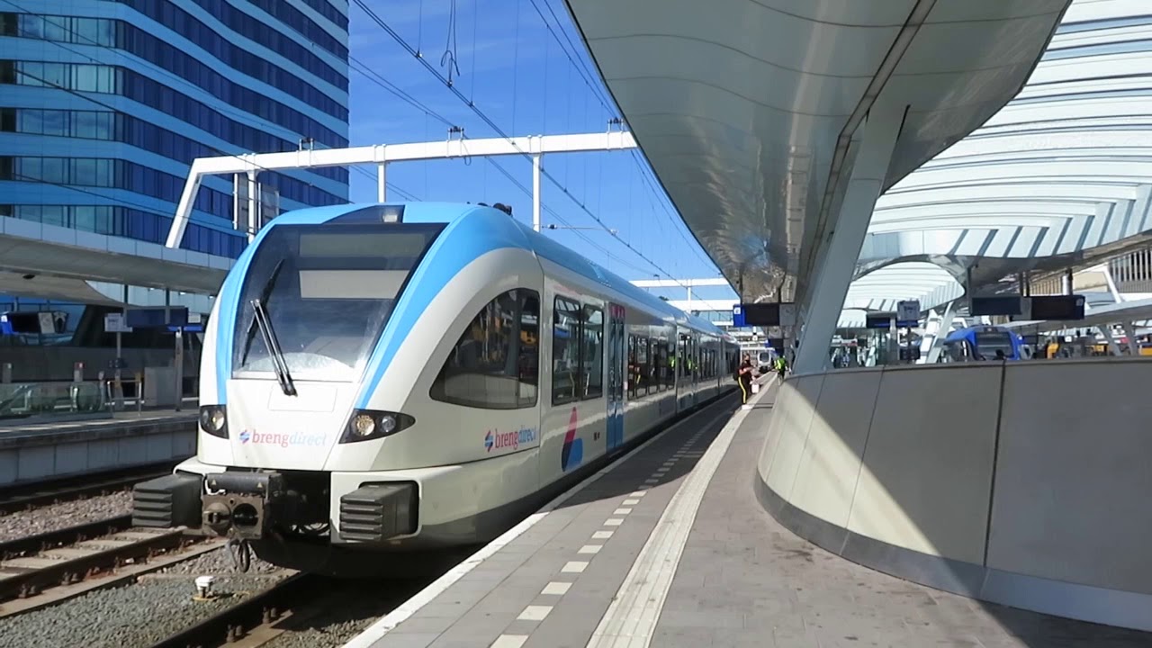 Breng GTW vertrekt vanaf station Arnhem Centraal!!! - YouTube