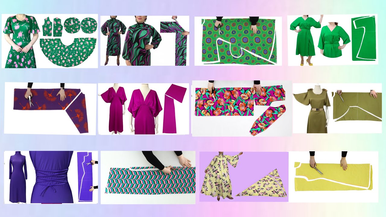 13 Different Dress Cutting and Sewing You should know - YouTube