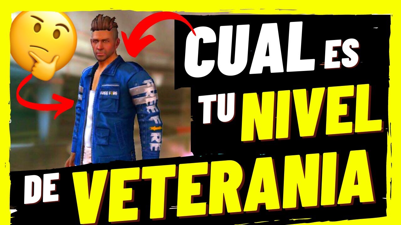 👉COMO SABER si ERES VETERANO en FREE FIRE🤔 / 👉EL VETERANOMETRO👈 / 😎 ...