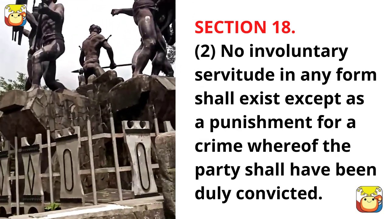 Bill of Rights. Sec. 18 [Memorization Matters] - YouTube