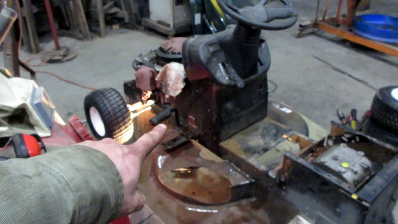 Racing Lawn Mower: Part 12 "Racing Lawnmower Brakes" - YouTube