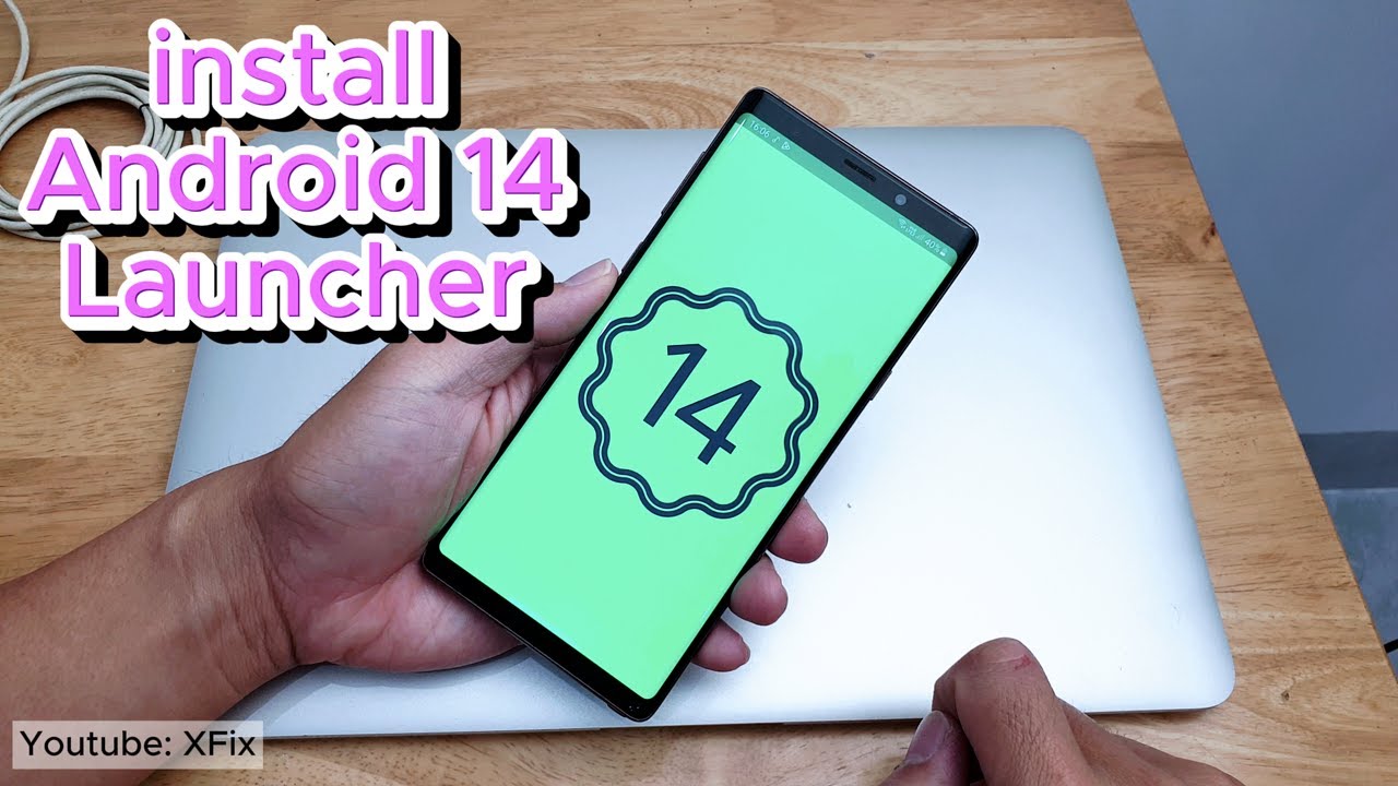 How to install Android 14 Launcher on Any Android Phone - YouTube