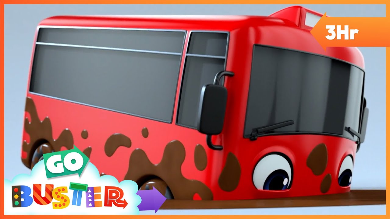 Buster is Stuck In The Mud | Go Gecko's Garage! | Kids Cartoons - YouTube