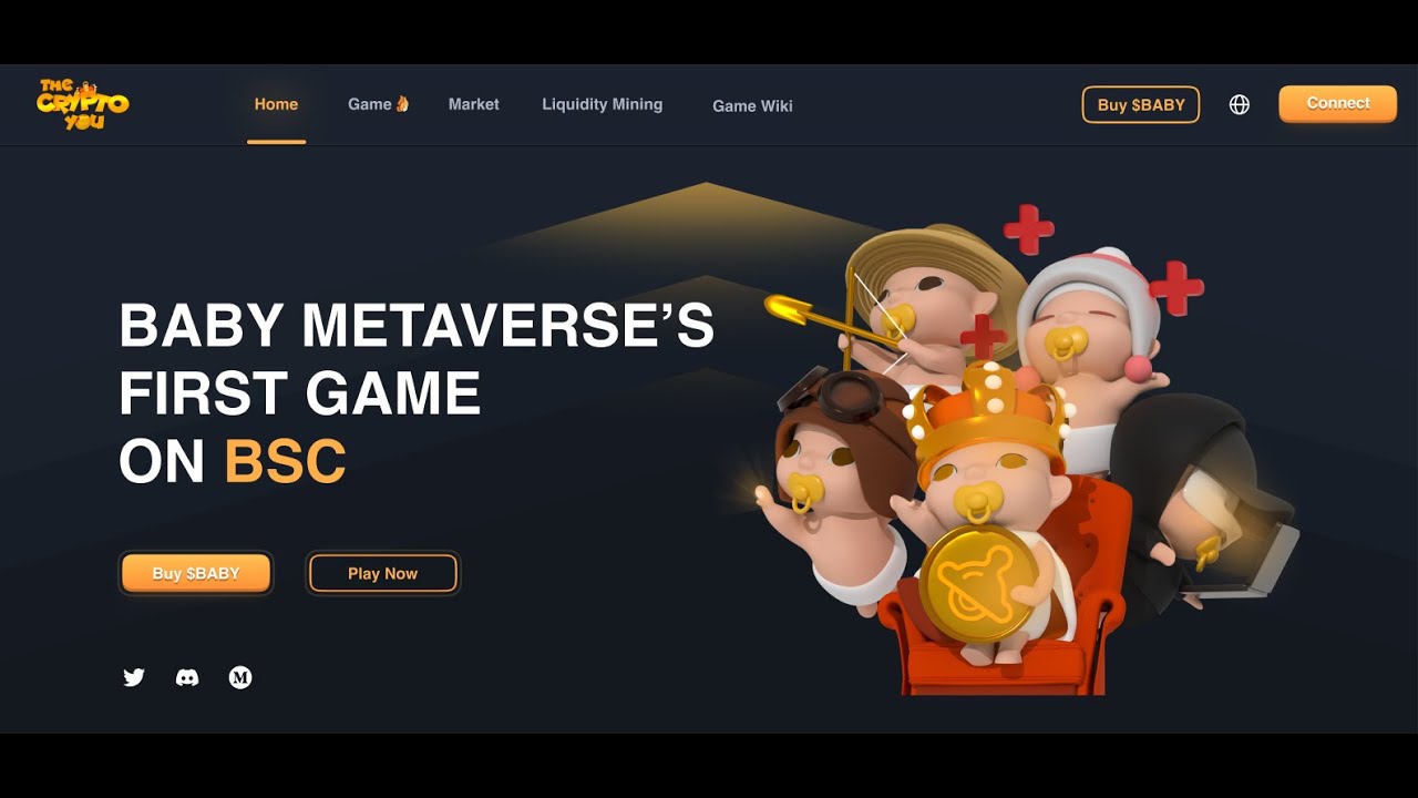 THE CRYPTO YOU - BABY METAVERSE | 100$ PER DAY EARNING | FAST ROI ...