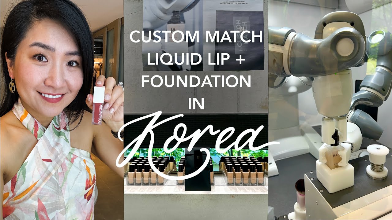 GOT MY LIP + FOUNDATION SHADE CUSTOM MATCHED IN KOREA | Amore Pacific ...