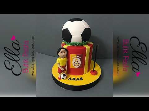 FUTBOL TEMALI PASTA - GALATASARAYLI PASTA, FENERBAHÇELİ PASTA, BEŞİKTAŞ TEMALI PASTA- 0539 457 25 21