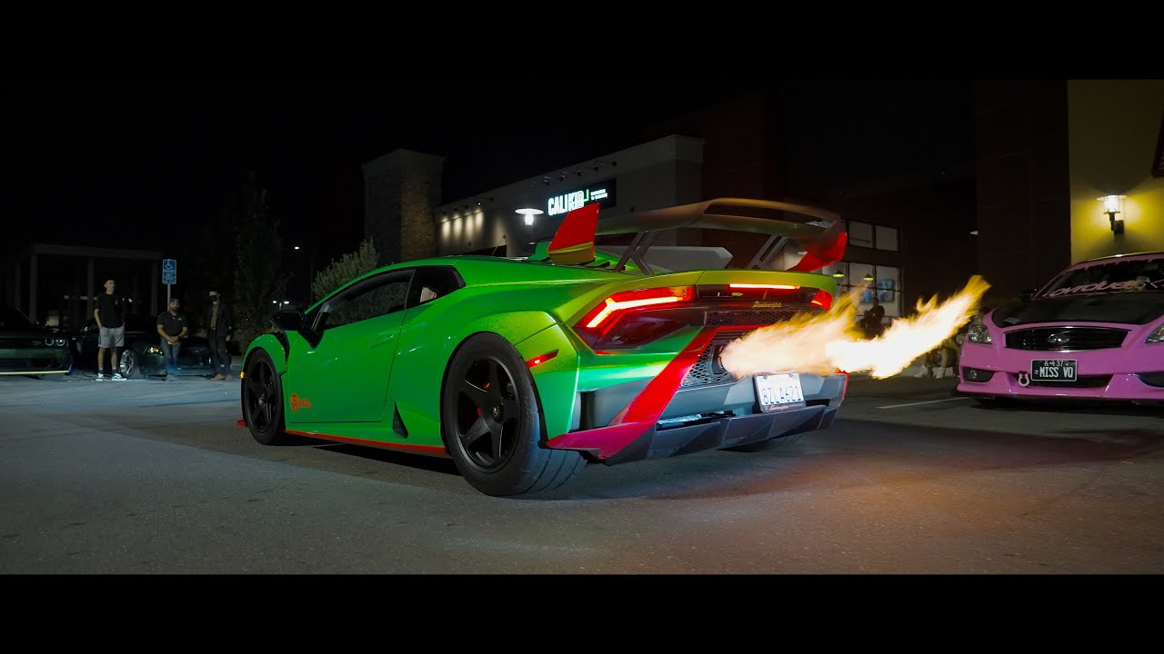 1600hp Sheepy Race Lamborgini Huracan STO // Ali Networks Meet 9-9-2022 ...