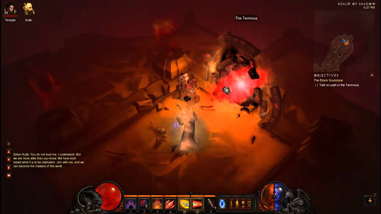 Diablo 3 Act 2 Boss Fight - YouTube
