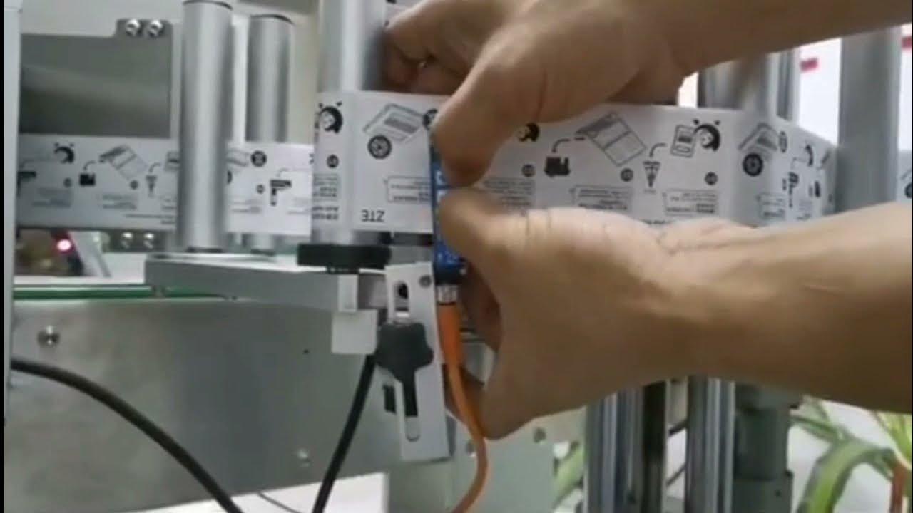 How to teach label gap sensor tutorial - YouTube