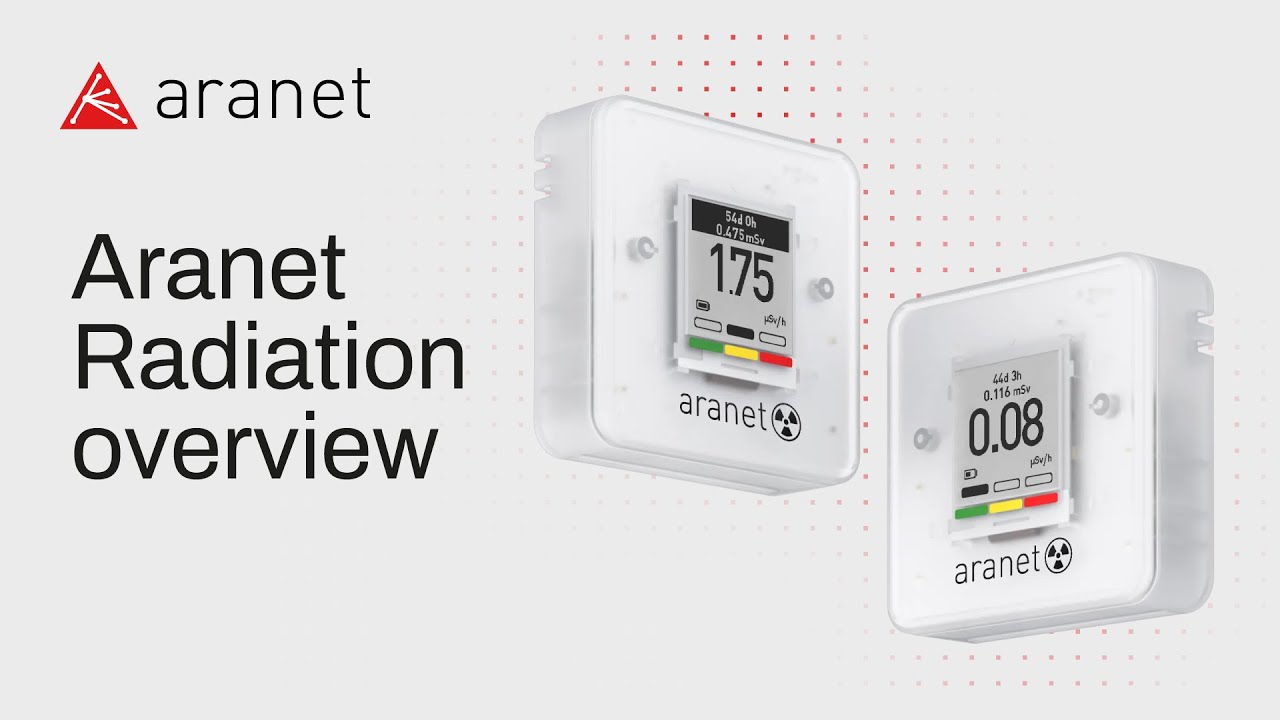 Aranet Radiation sensor - YouTube