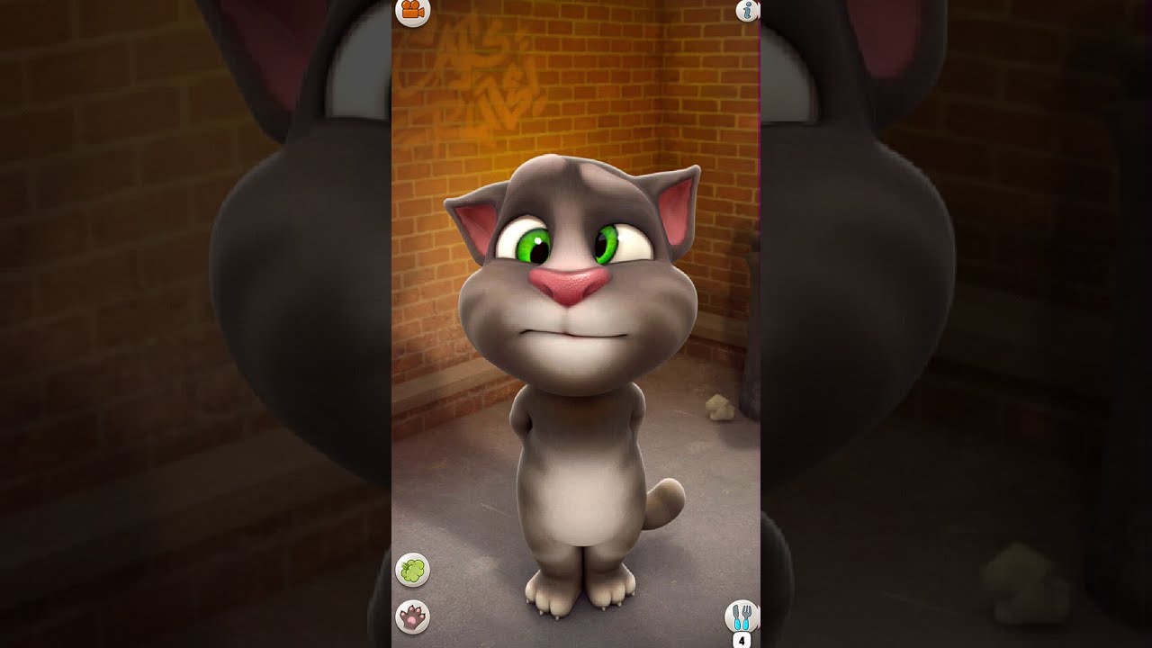 Talking Tom Cat Funny Fails Colors Movement Part 1 #shorts - YouTube