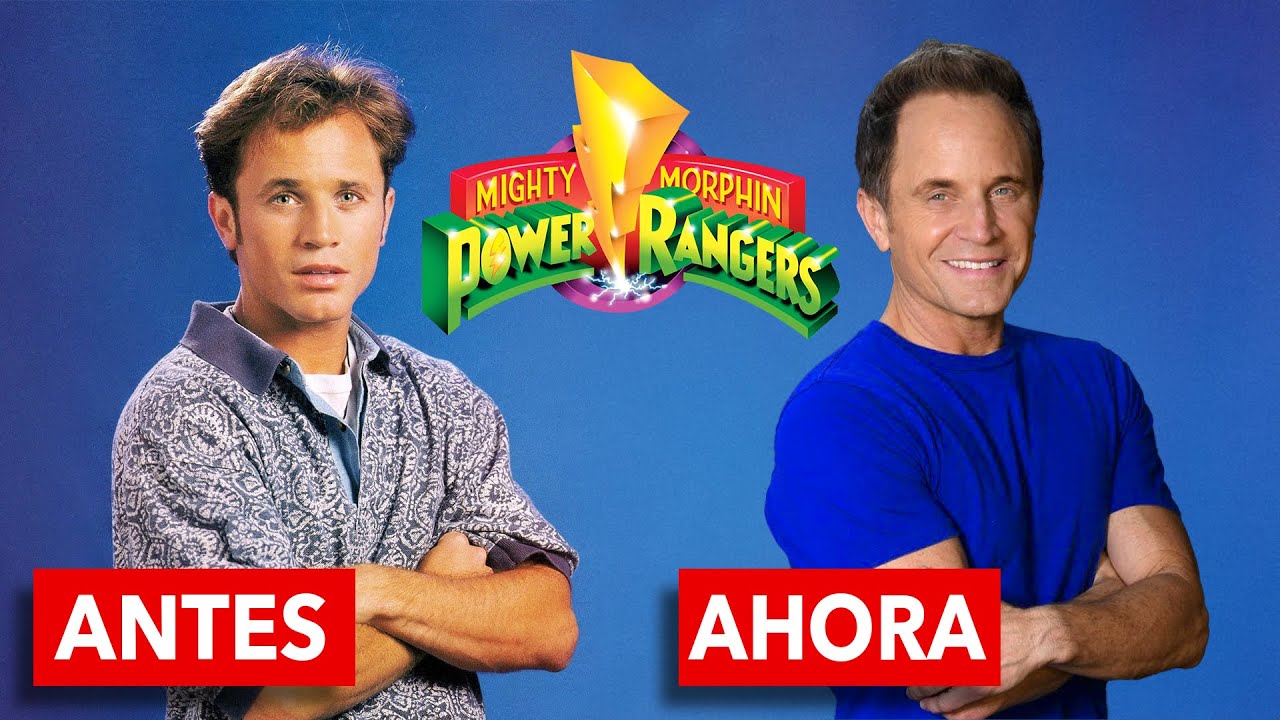 Power Rangers Mighty Morphin Antes y Despues en 2024 - YouTube