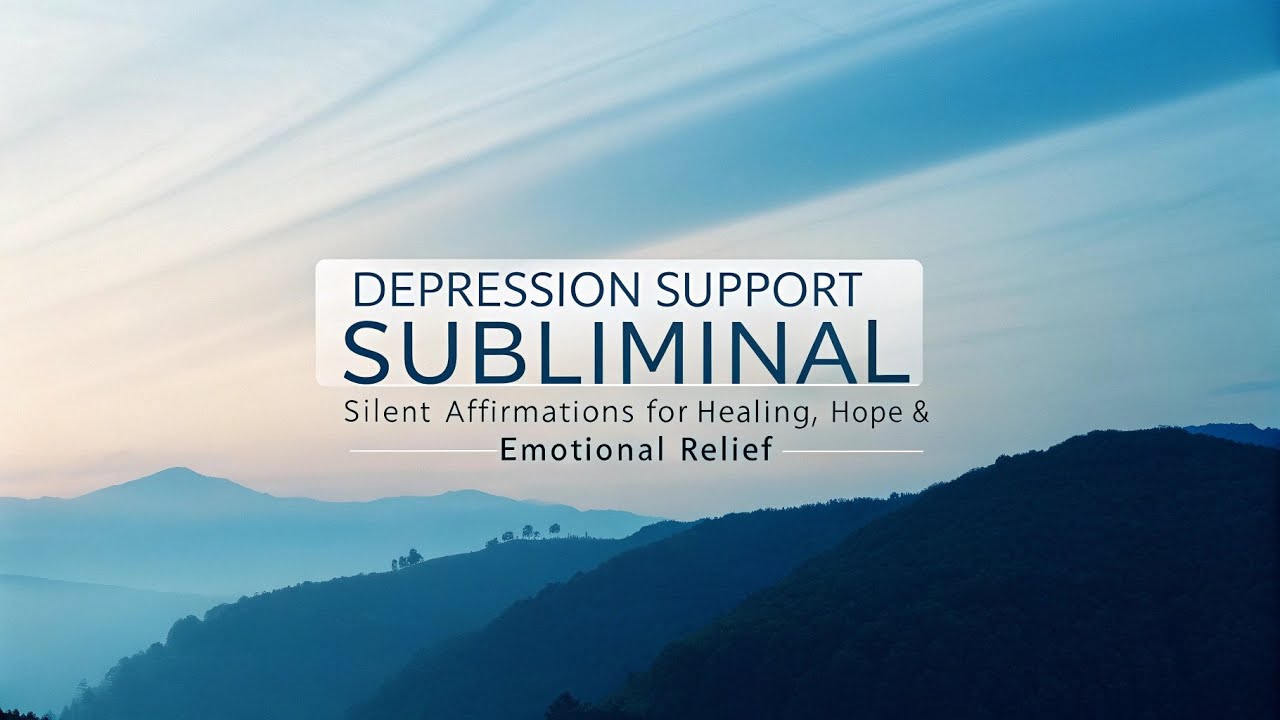 Depression Support Subliminal | Silent Affirmations for Healing, Hope & Emotional Relief - YouTube