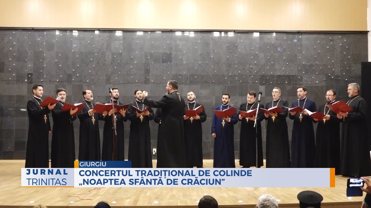 Concertul tradițional de colinde „Noaptea sfântă de Crăciun” - YouTube