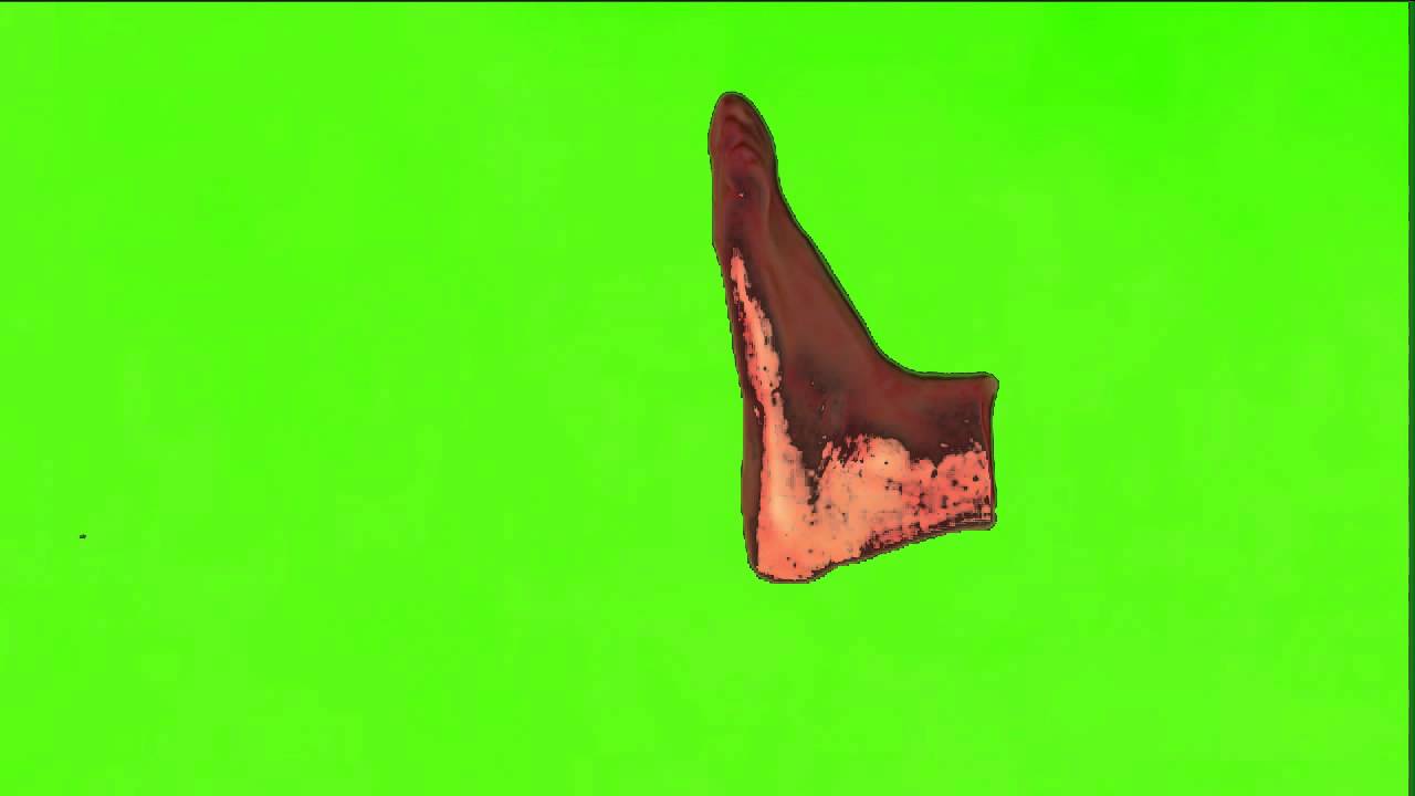 HD Severed Foot Effect (Green Screen).mpg - YouTube